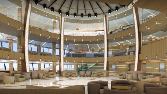 Princess Cruises revela seu maior navio da nova classe Sphere - Krooze