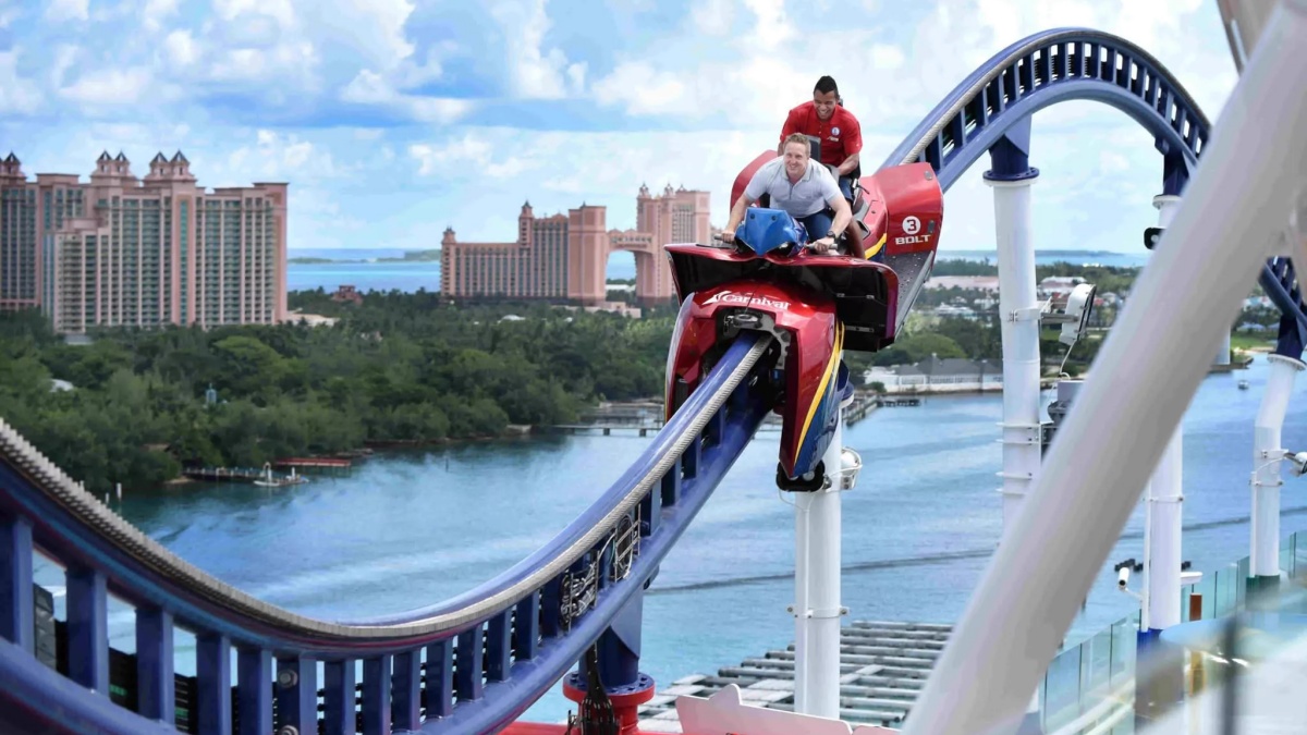 Carnival recebe sua terceira BOLT – Ultimate Sea Coaster - Krooze