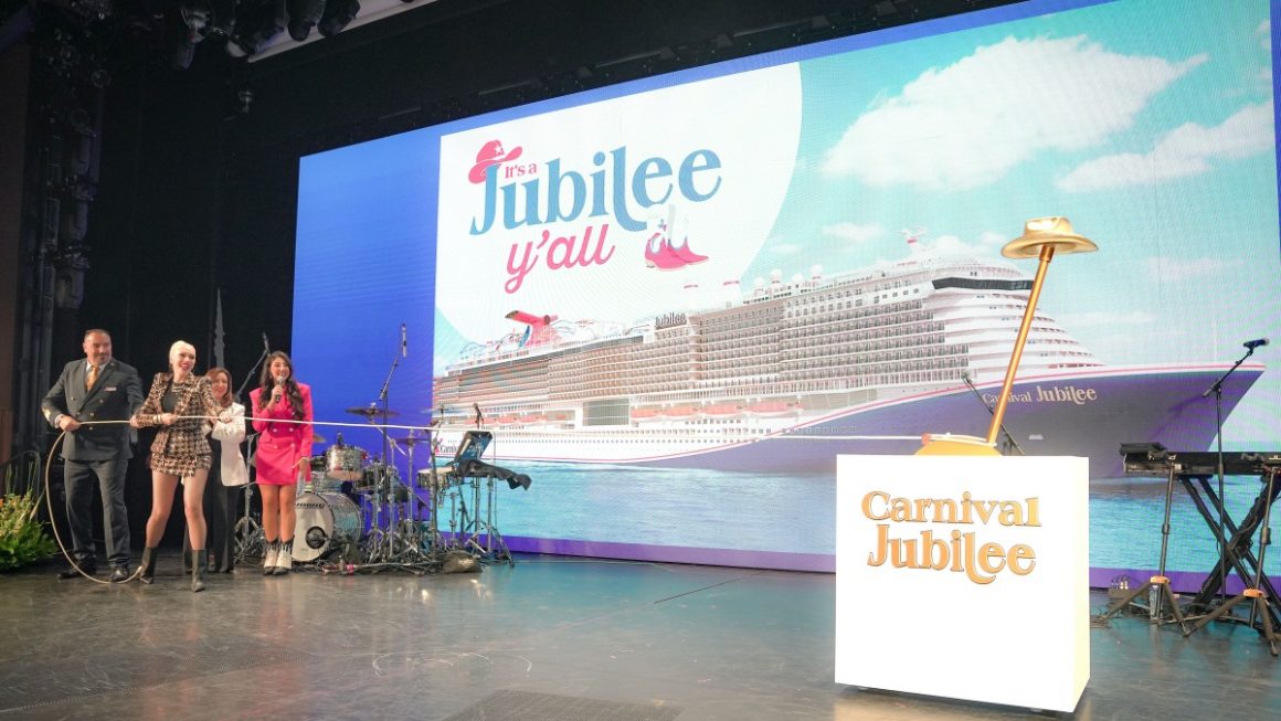 Carnival Jubilee é batizado nos Estados Unidos - Krooze